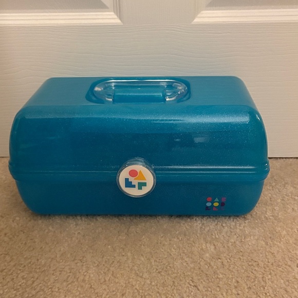 Caboodles | Storage & Organization | Caboodles Sparkle Blue Organizer ...